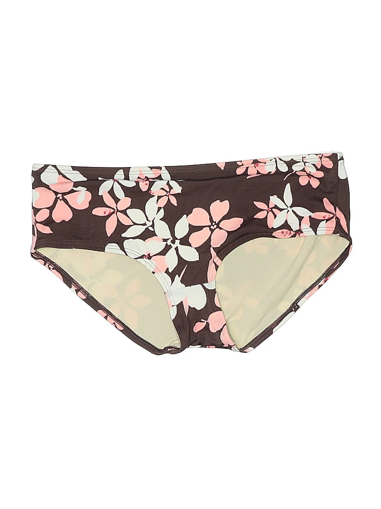 Victoria's Secret Floral Brown Swimsuit Bottoms Size M - 59% off | ThredUp