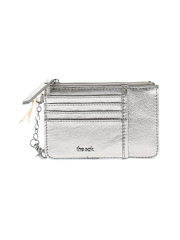 The Sak 100% Leather Silver Tan Leather Card Holder One size - 43% off ...
