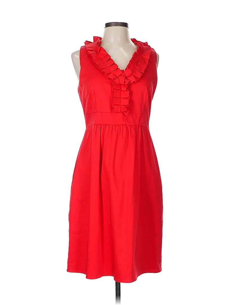 Spense Solid Red Casual Dress Size 8 - 29% off | ThredUp