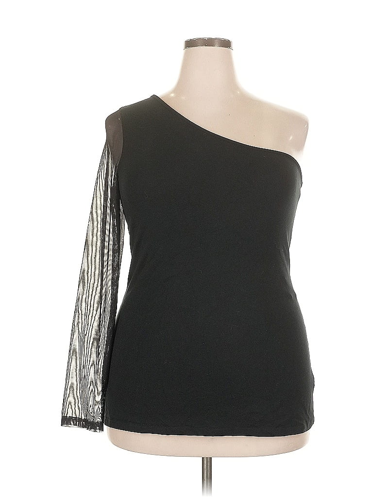 Torrid Black 3/4 Sleeve Top Size 2X - 58% off | ThredUp