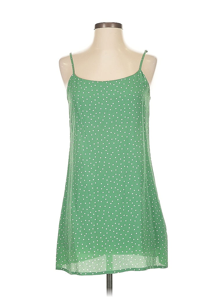 Reformation 100% Viscose Green Casual Dress Size 4 - 60% off | ThredUp