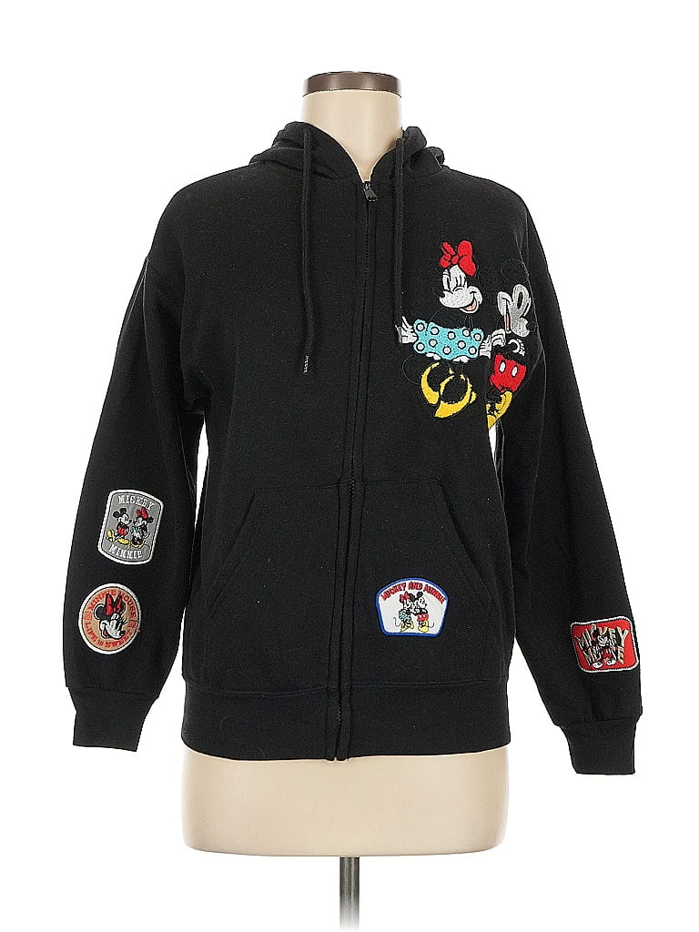 Disney Black Zip Up Hoodie Size XS - 21% off | ThredUp