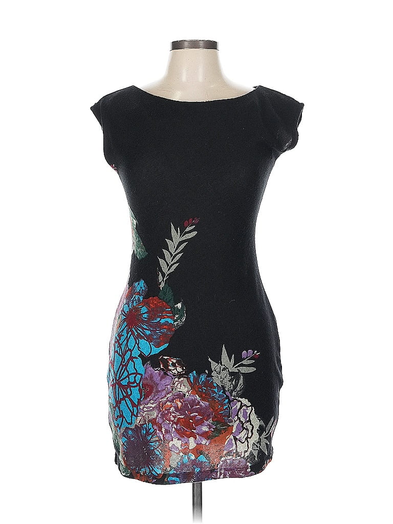 Johnny Martin Graphic Black Cocktail Dress Size L - 56% off | ThredUp