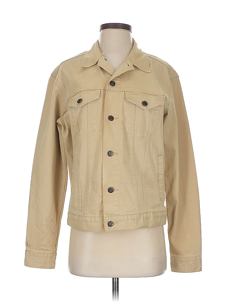 Gap Solid Tan Ivory Classic Tan GAP Denim Jacket Size XS - 22% off ...