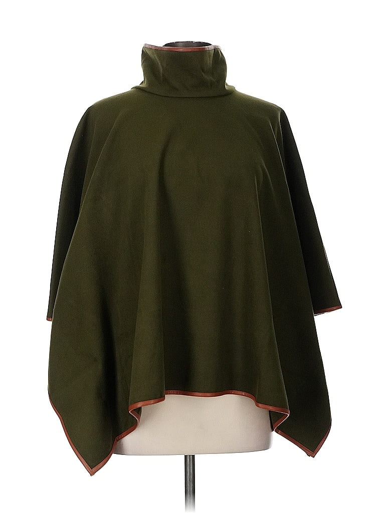 Tuckernuck Green Poncho One size - 70% off | ThredUp