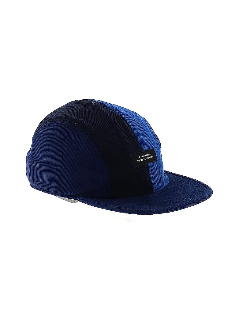SATURDAYS NEW YORK CITY Blue Baseball Cap One size - 43% off | ThredUp