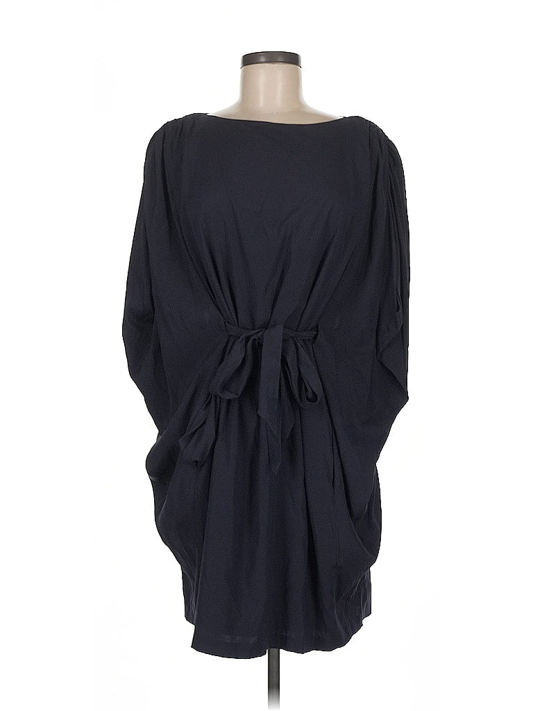 Suzi Chin for Maggy Boutique Solid Black Casual Dress Size 6 - 77% off ...