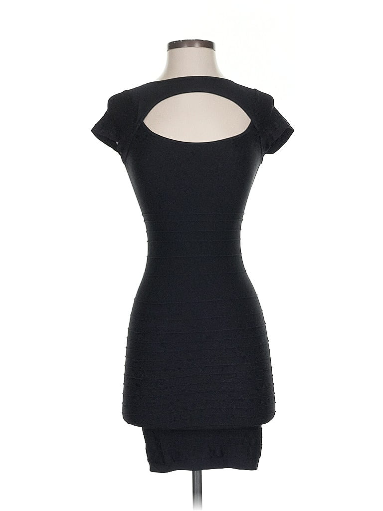 Bebe Solid Black Cocktail Dress Size S - 74% off | ThredUp
