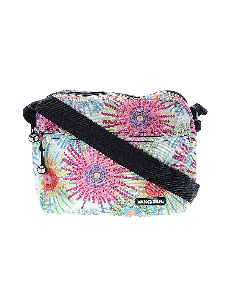 Yak Pak Print White Ivory Crossbody Bag One size - 58% off | ThredUp