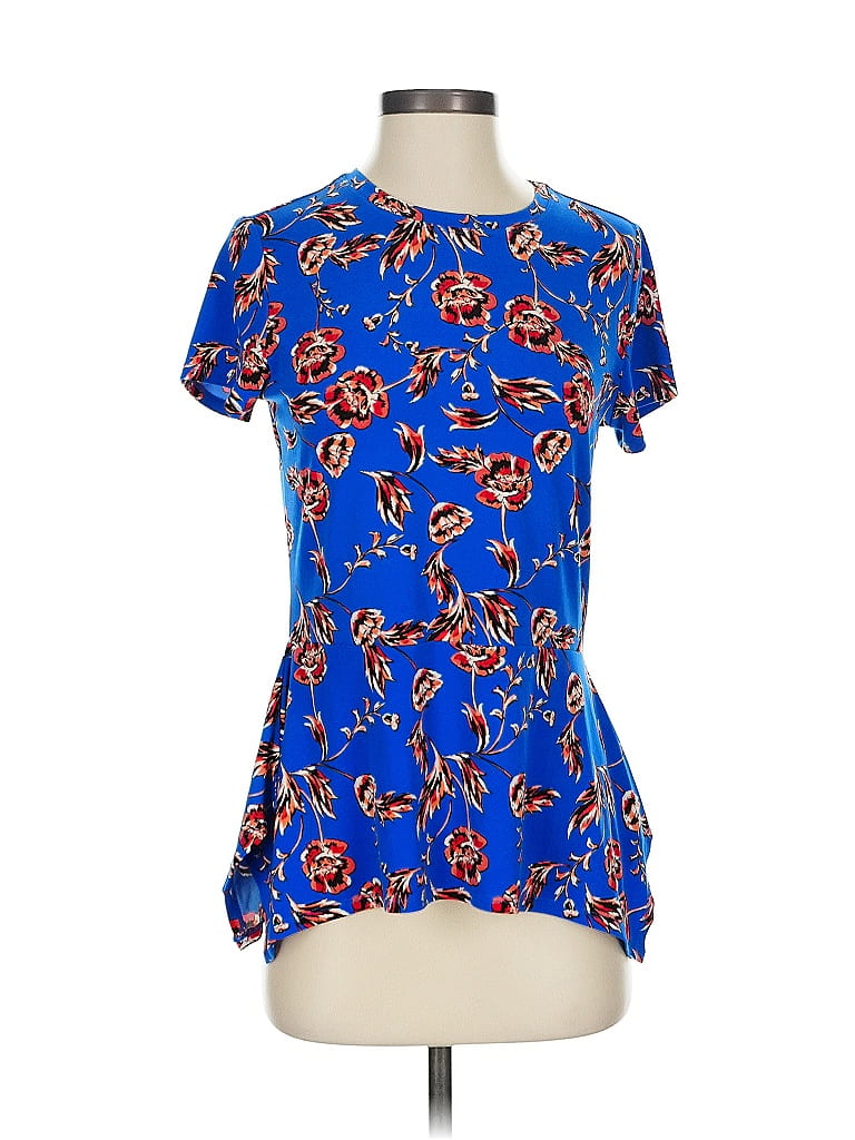 Ivanka Trump Blue Short Sleeve Blouse Size XS - 74% off | ThredUp