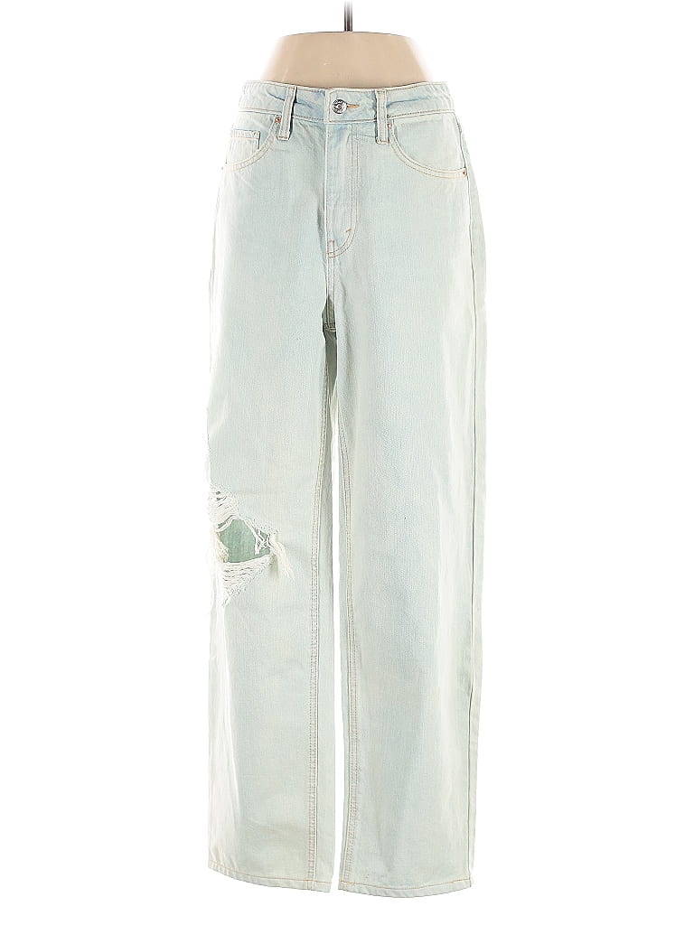 Wild Fable 100% Recycled Cotton Green Jeans Size 2 - 34% off | ThredUp