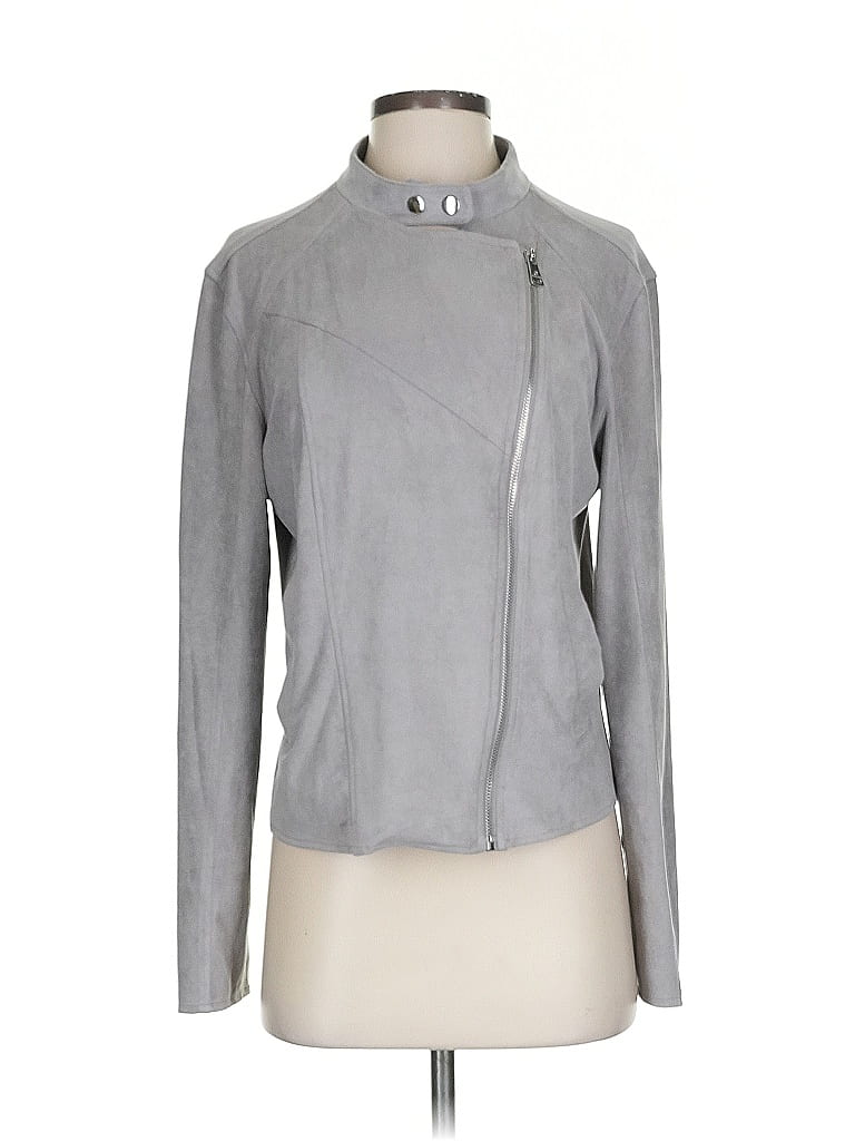 Bernardo Gray Jacket Size S - 74% off | ThredUp