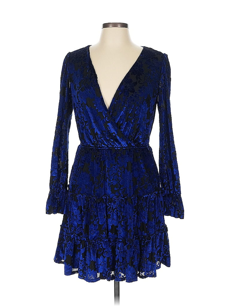 Allison & Kelly Blue Cocktail Dress Size L - 74% off | ThredUp