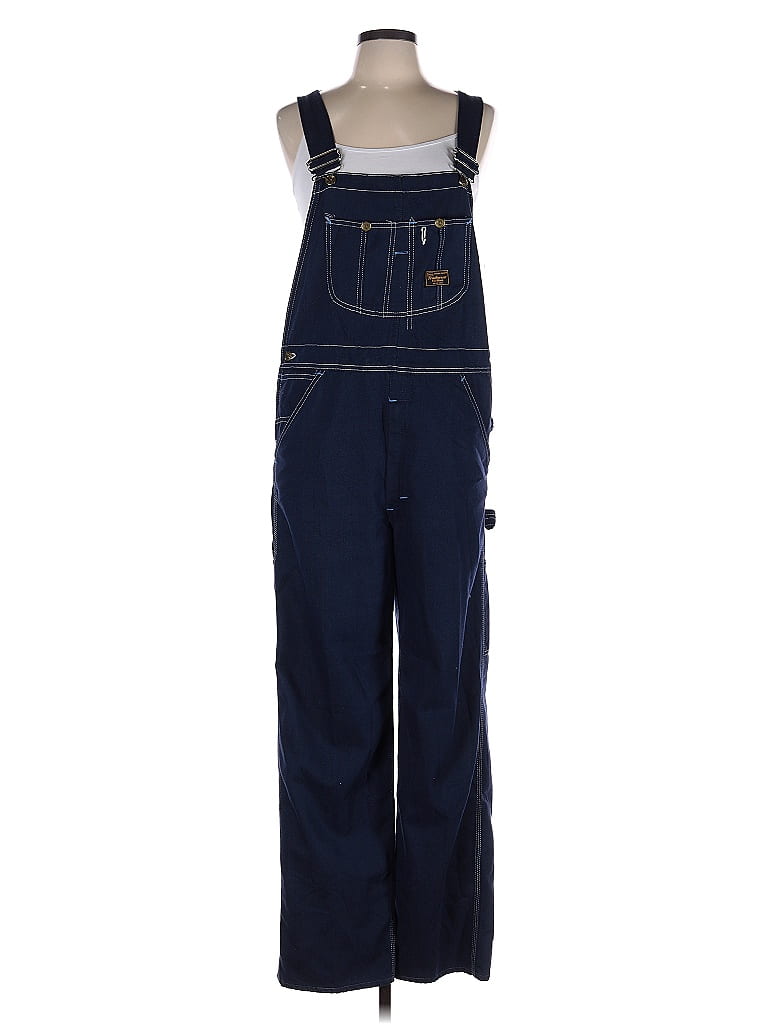 Sears Blue Blue Denim Overalls with Pockets Size 32 waist (estimated ...