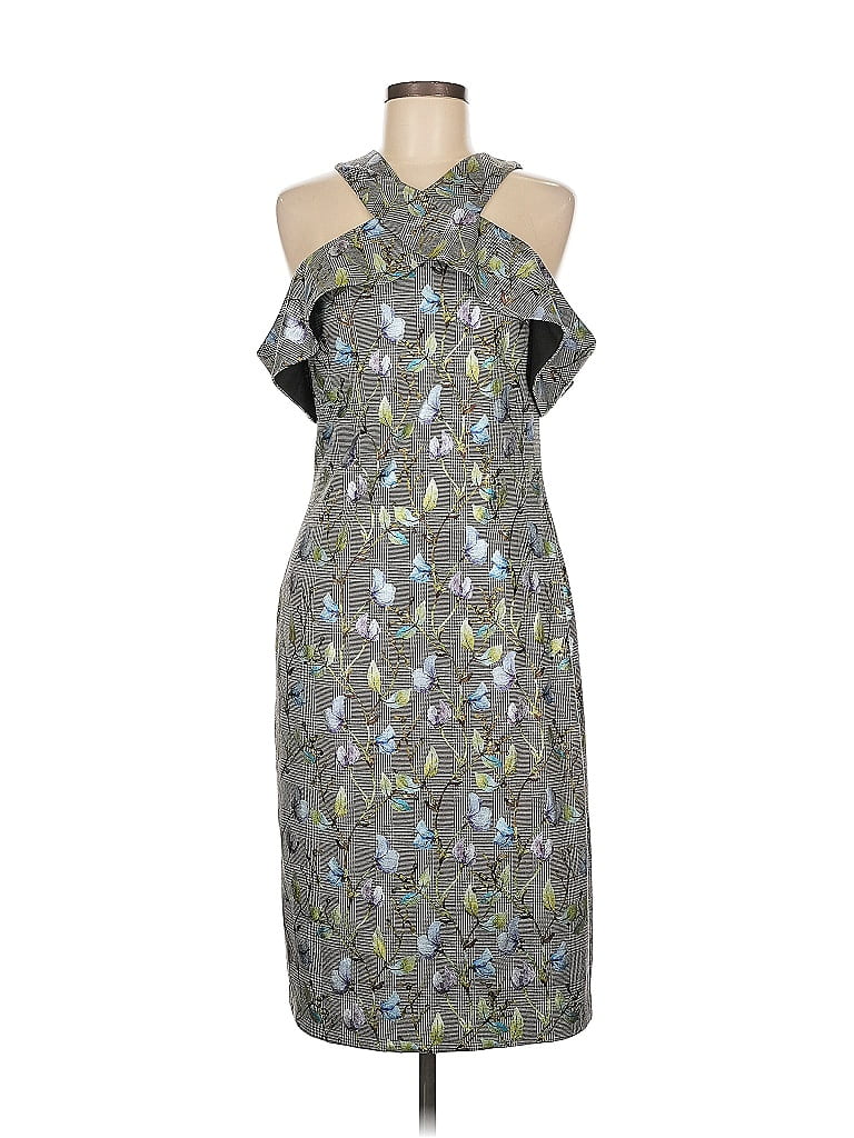 RACHEL Rachel Roy Paisley Gray Cocktail Dress Size M - 66% off | ThredUp