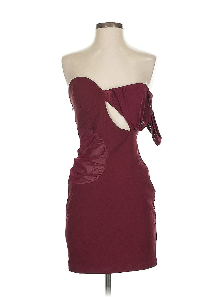 Outcast Burgundy Cocktail Dress Size M - 64% off | ThredUp