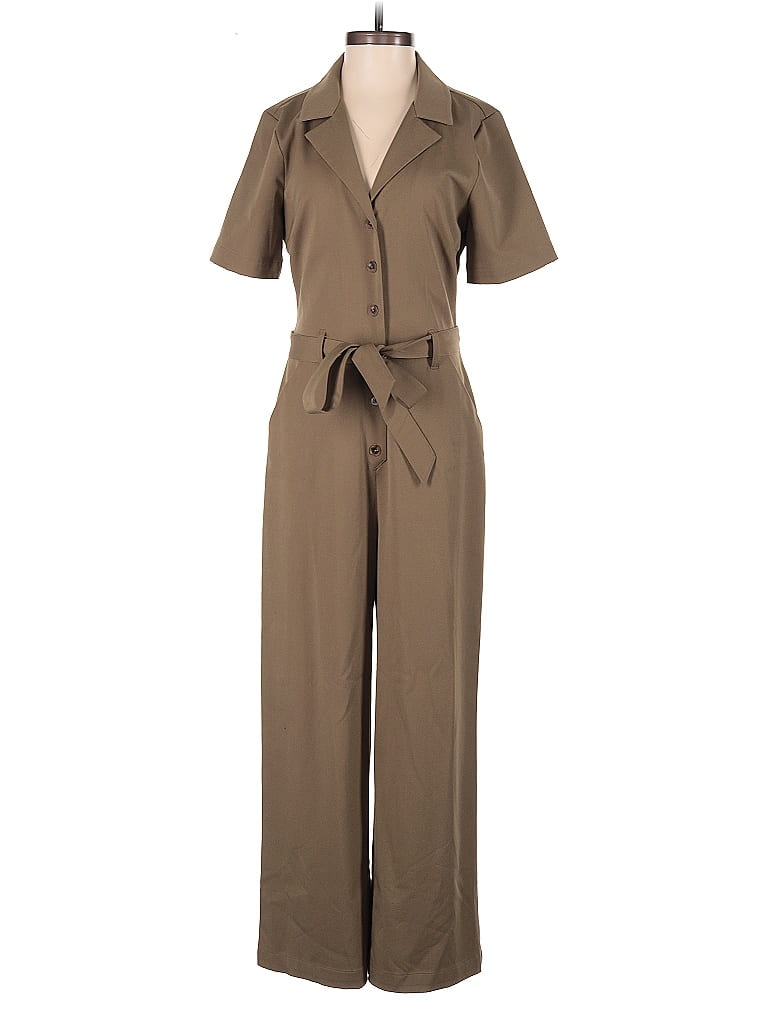 Reformation Solid Brown Jumpsuit Size 2 - 57% off | ThredUp