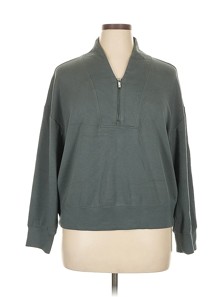 Lou & Grey Gray Sweatshirt Size XL - 69% off | ThredUp