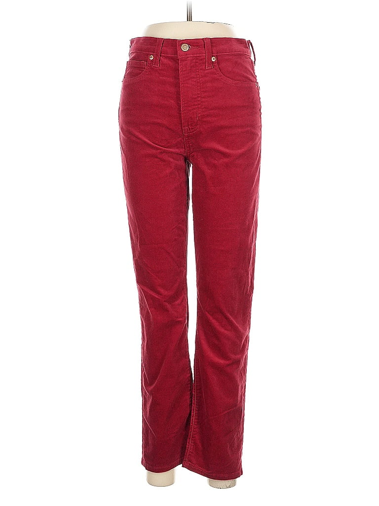 Gap Solid Red Jeans Size 28 waist - 71% off | ThredUp