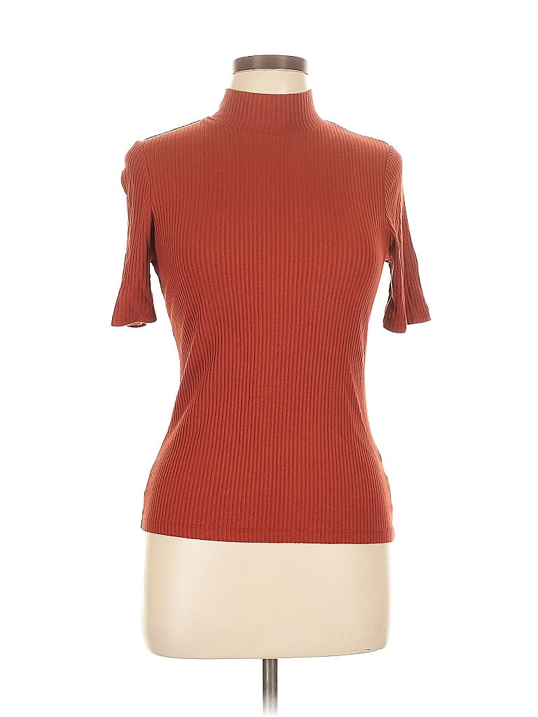 Rachel Zoe TJX Orange Short Sleeve Top Size L - 31% off | ThredUp