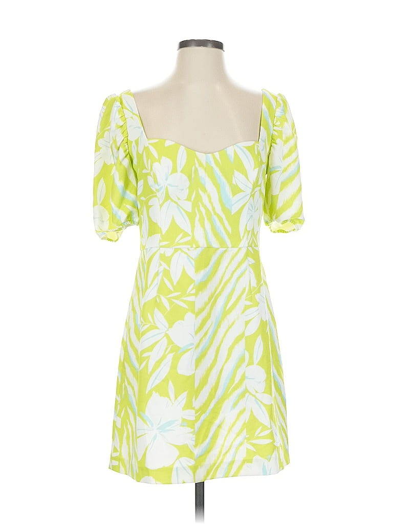 French Connection Tropical Green Cocktail Dress Size 8 - 77% off | ThredUp