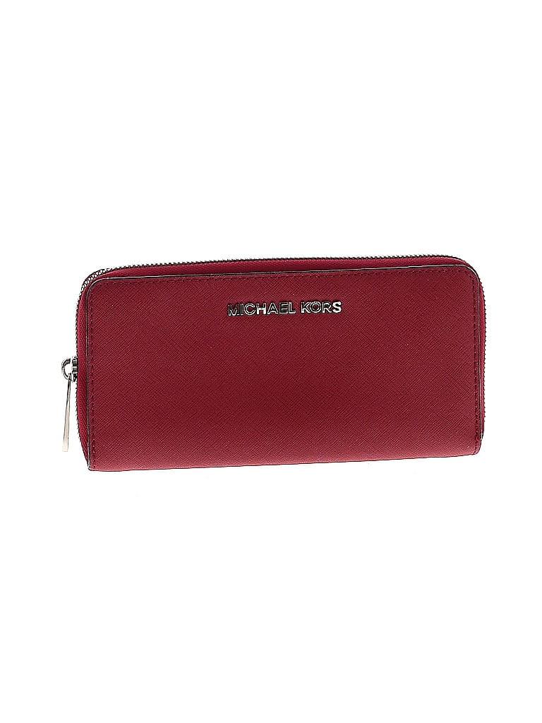 MICHAEL Michael Kors Burgundy Red Wallet One size - 62% off | ThredUp