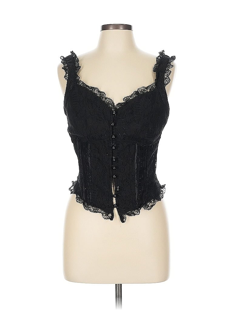 Double D Ranch 100% Polyester Black Tank Top Size 10 - 20% off | ThredUp