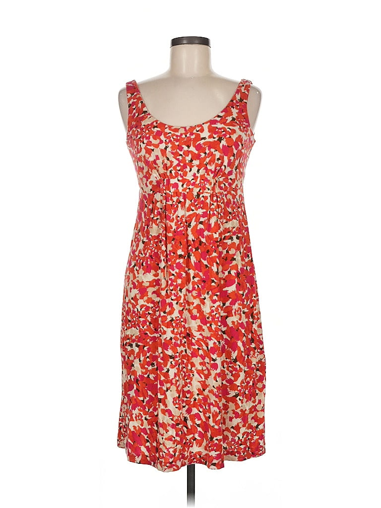 CAbi Print Red Casual Dress Size M - 75% off | ThredUp