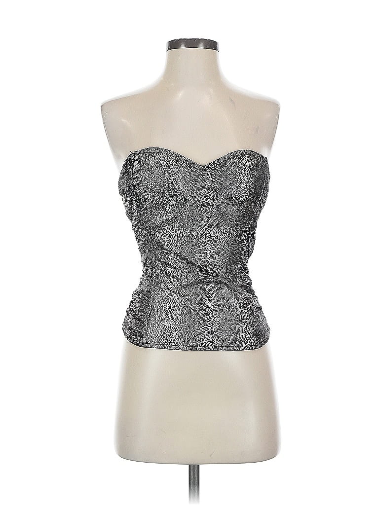 Guess Silver Tube Top Size XXS - 70% off | ThredUp