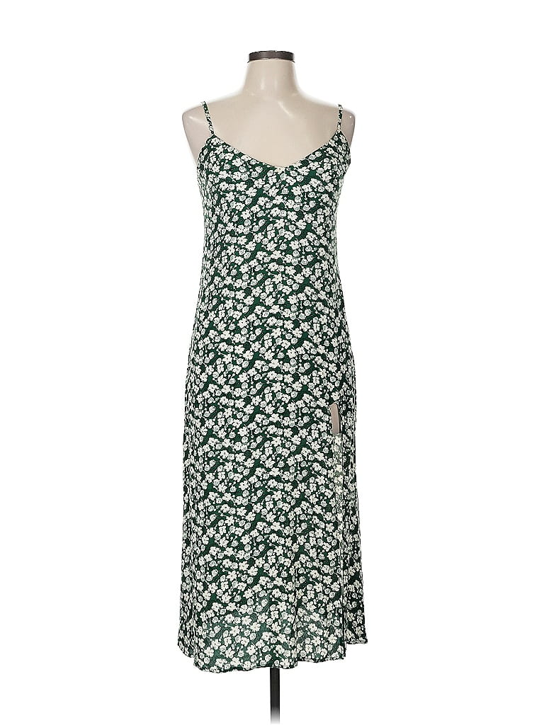 Reformation Print Green Casual Dress Size 6 - 56% off | ThredUp