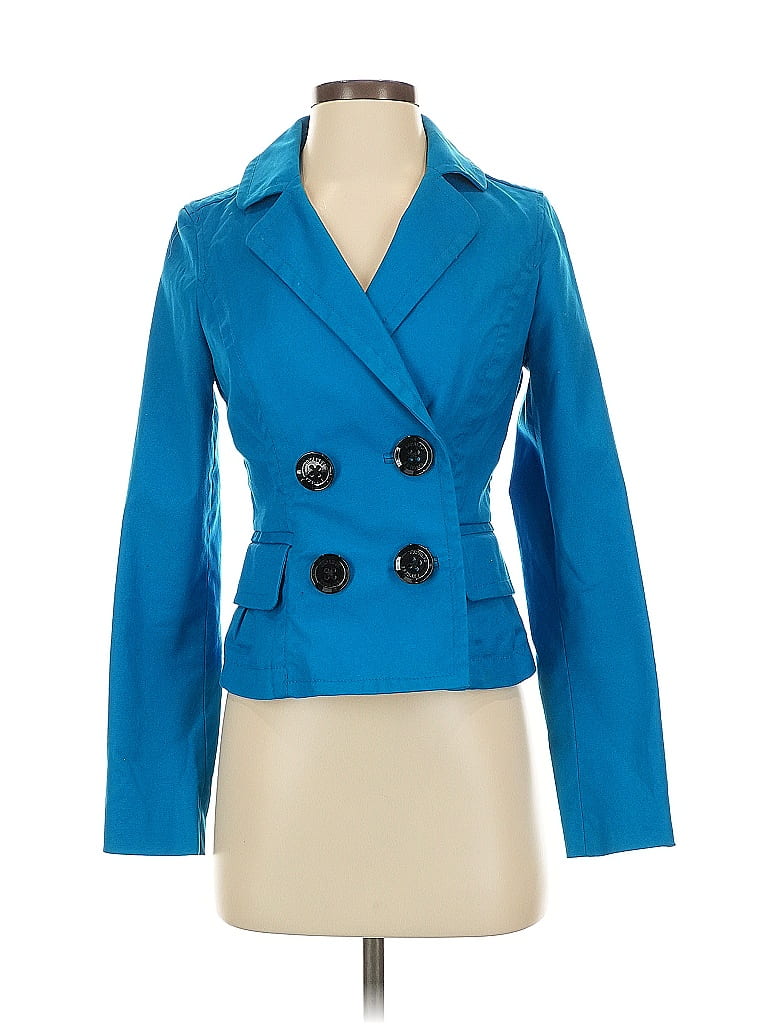 Express Design Studio Blue Blazer Size 2 - 81% off | ThredUp