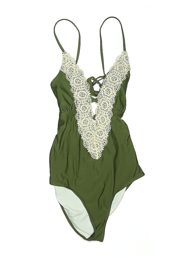 Cupshe Green One Piece Swimsuit Size M - 36% off | ThredUp
