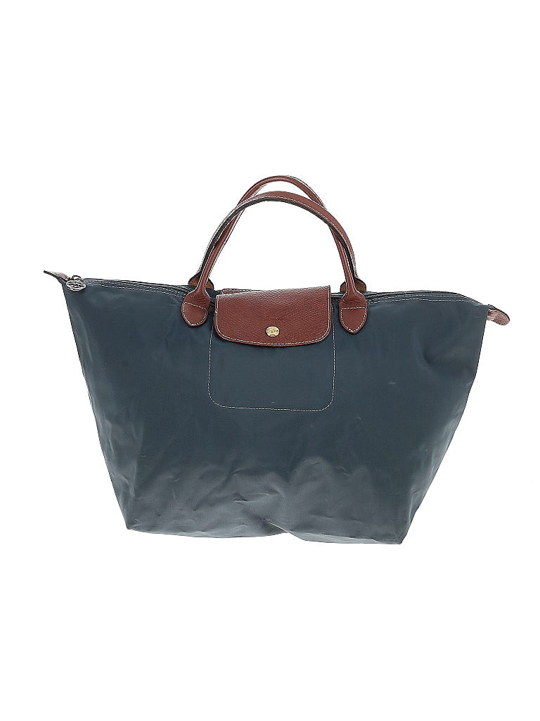 Longchamp Blue Gray Le Pliage Medium Tote One size - 60% off | ThredUp
