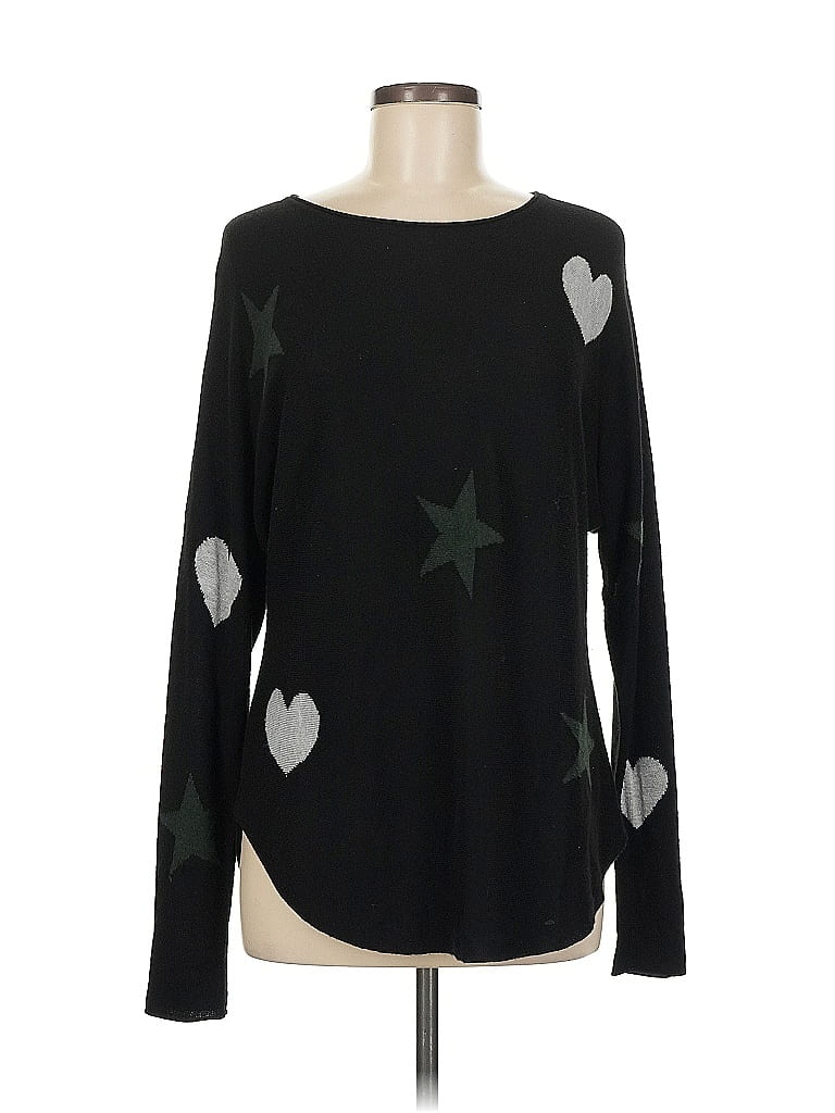 Rachel Zoe Stars Black Long Sleeve Top Size M - 82% off | ThredUp