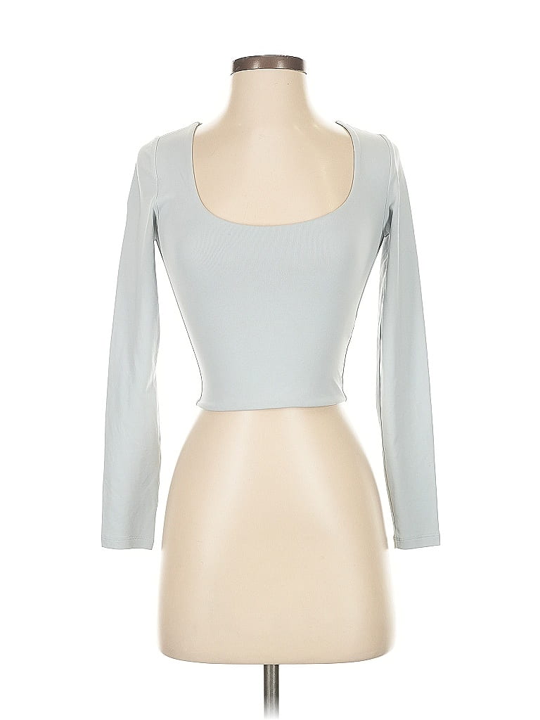 Babaton Silver Long Sleeve Top Size XS - 74% off | ThredUp
