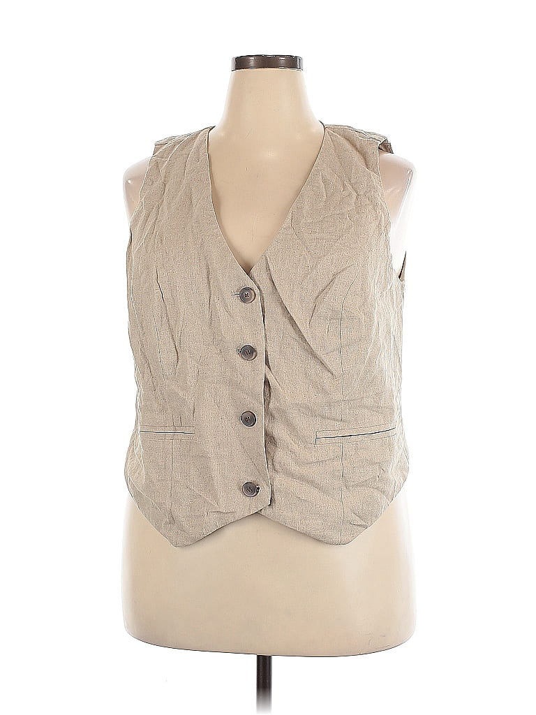 A New Day Tan Vest Size XXL - 21% off | ThredUp