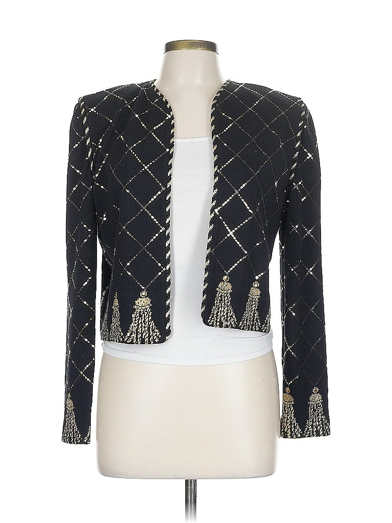 St. John Graphic Gold Blazer Size 10 - 78% off | ThredUp