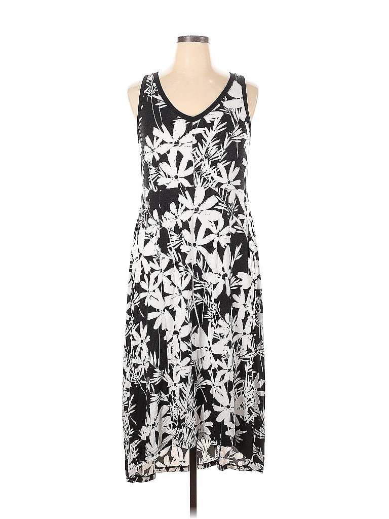 Lane Bryant Graphic Black Casual Dress Size 14 - 51% off | ThredUp