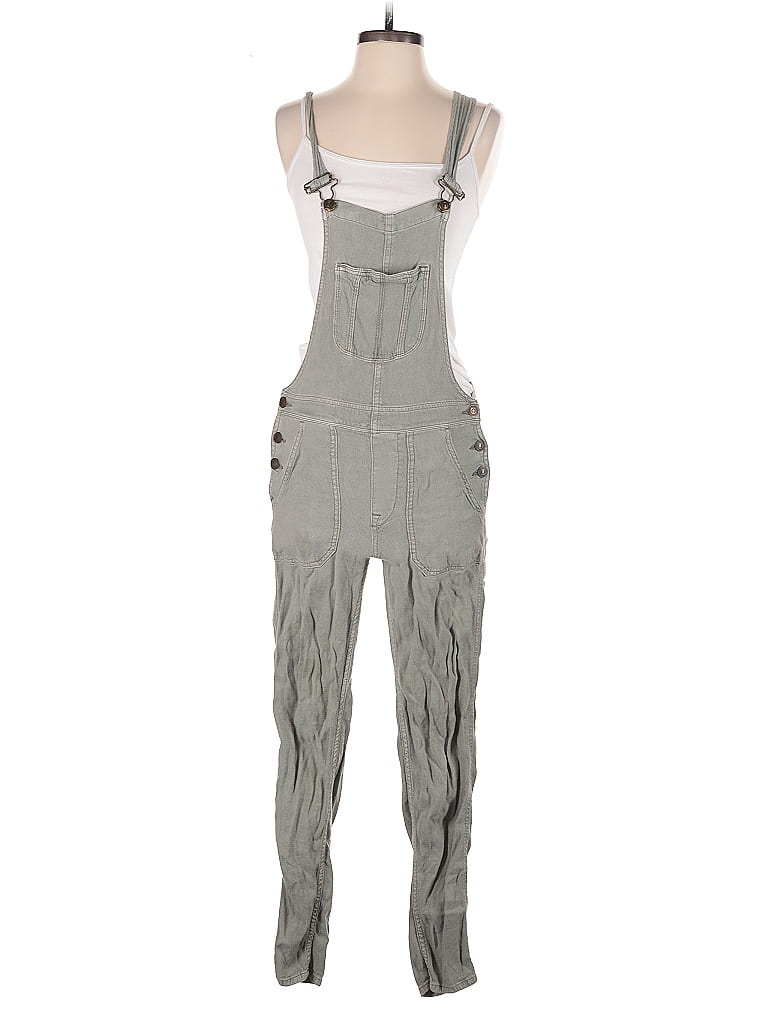 American Eagle Outfitters Gray Overalls Size XS - 46% off | ThredUp