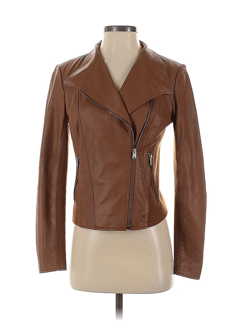 Marc New York Andrew Marc Brown Jacket Size S - 67% off | ThredUp