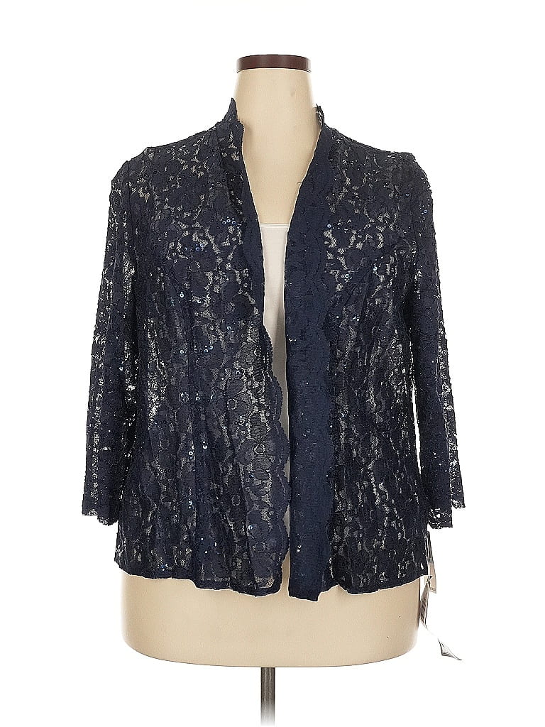 SLNY Blue Kimono Size 20 - 73% off | ThredUp