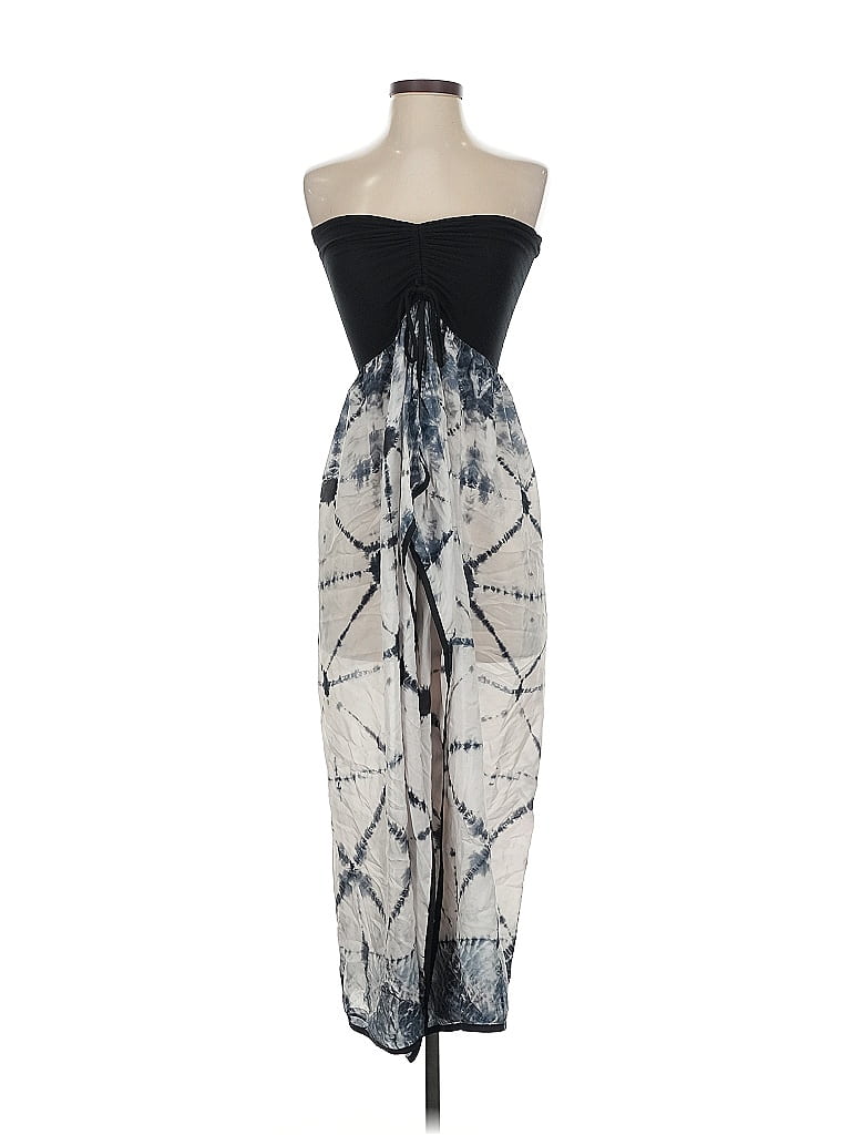 Robin Piccone 100% Silk Graphic Black White Cocktail Dress Size S - 19% ...