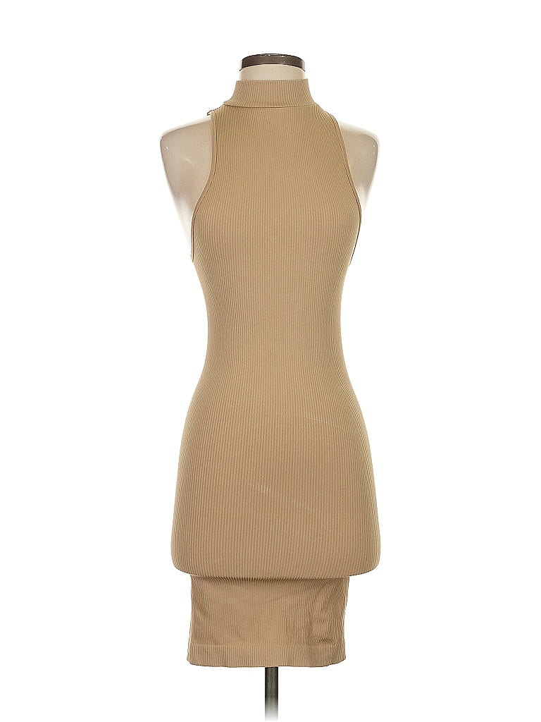 Princess Polly Solid Tan Cocktail Dress Size XS - 57% off | ThredUp