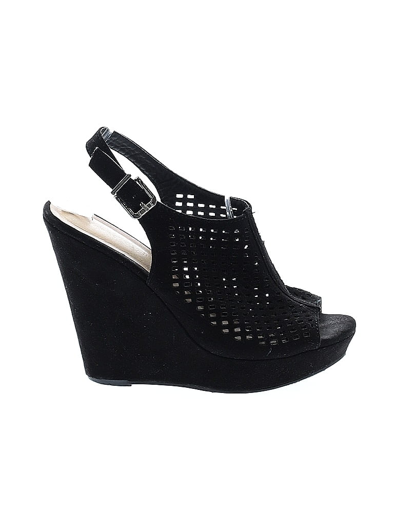 Chinese Laundry Black Wedges Size 7 - 64% off | ThredUp