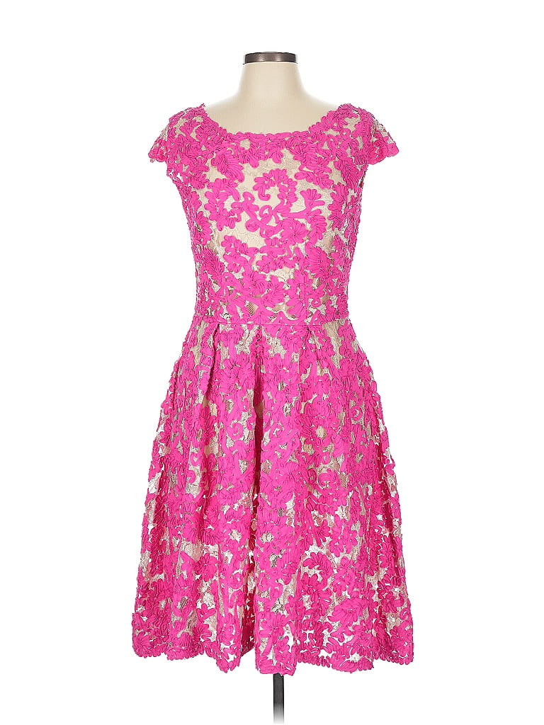 Yoana Baraschi 100% Viscose Pink Cocktail Dress Size 10 - 82% off | ThredUp