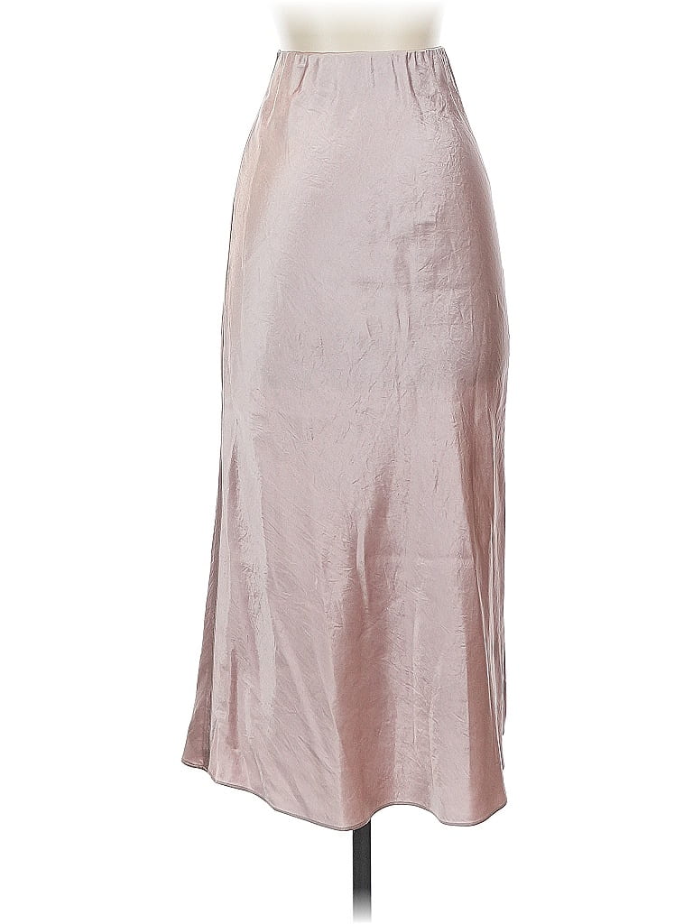 Babaton 100% Acetate Metallic Silver Formal Skirt Size 0 - 65% off ...