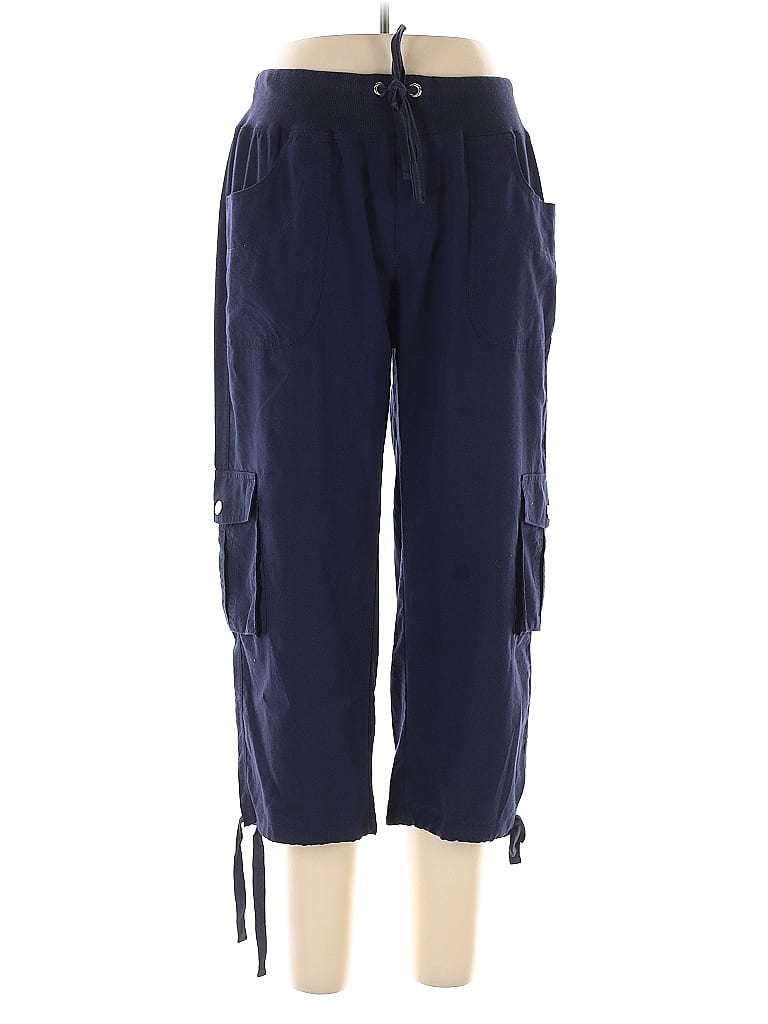 Mofiz Blue Cargo Pants Size L - 62% off | ThredUp