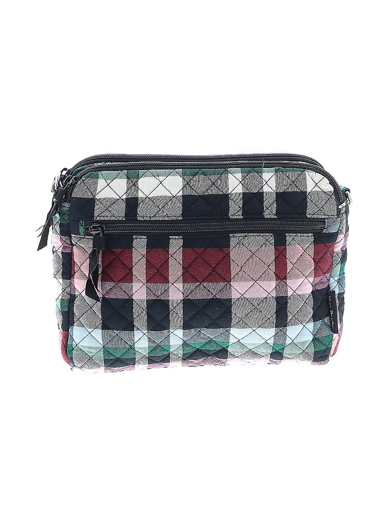 Vera Bradley Plaid Teal Black Crossbody Bag One size - 50% off | ThredUp