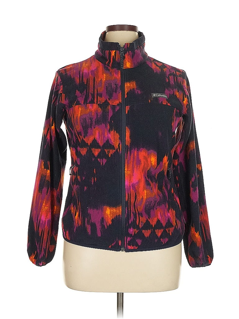 Columbia 100% Polyester Purple Cardigan Size XL - 60% off | ThredUp