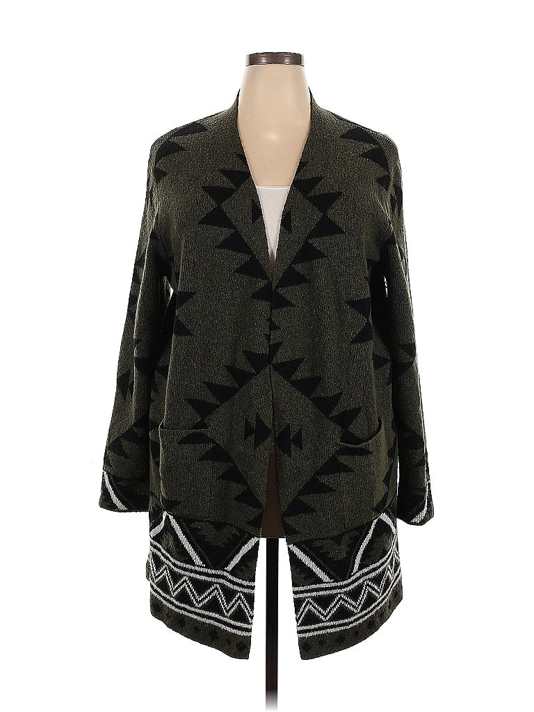 FRYE Green Cardigan Size XXL - 70% off | ThredUp